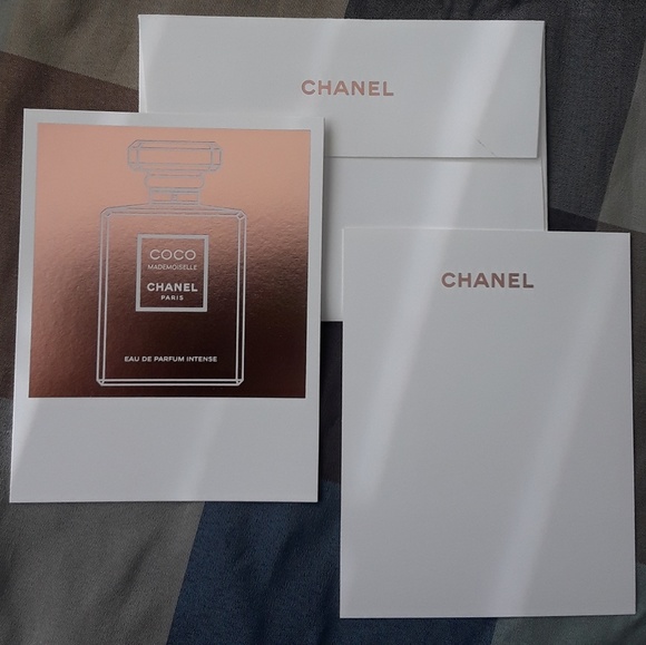 Other | Chanel Mademoiselle Post Cards With Envelopes | Poshmark